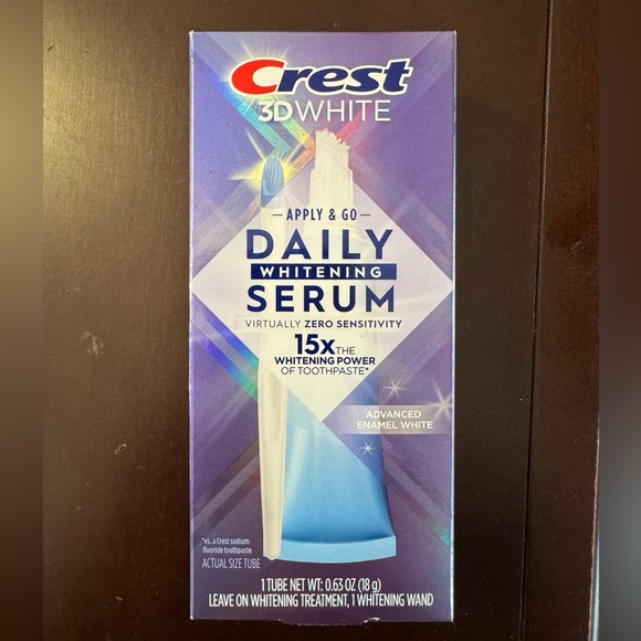 Crest | Other | Crest 3d White Apply And Go Daily Whitening Serum Tube ...